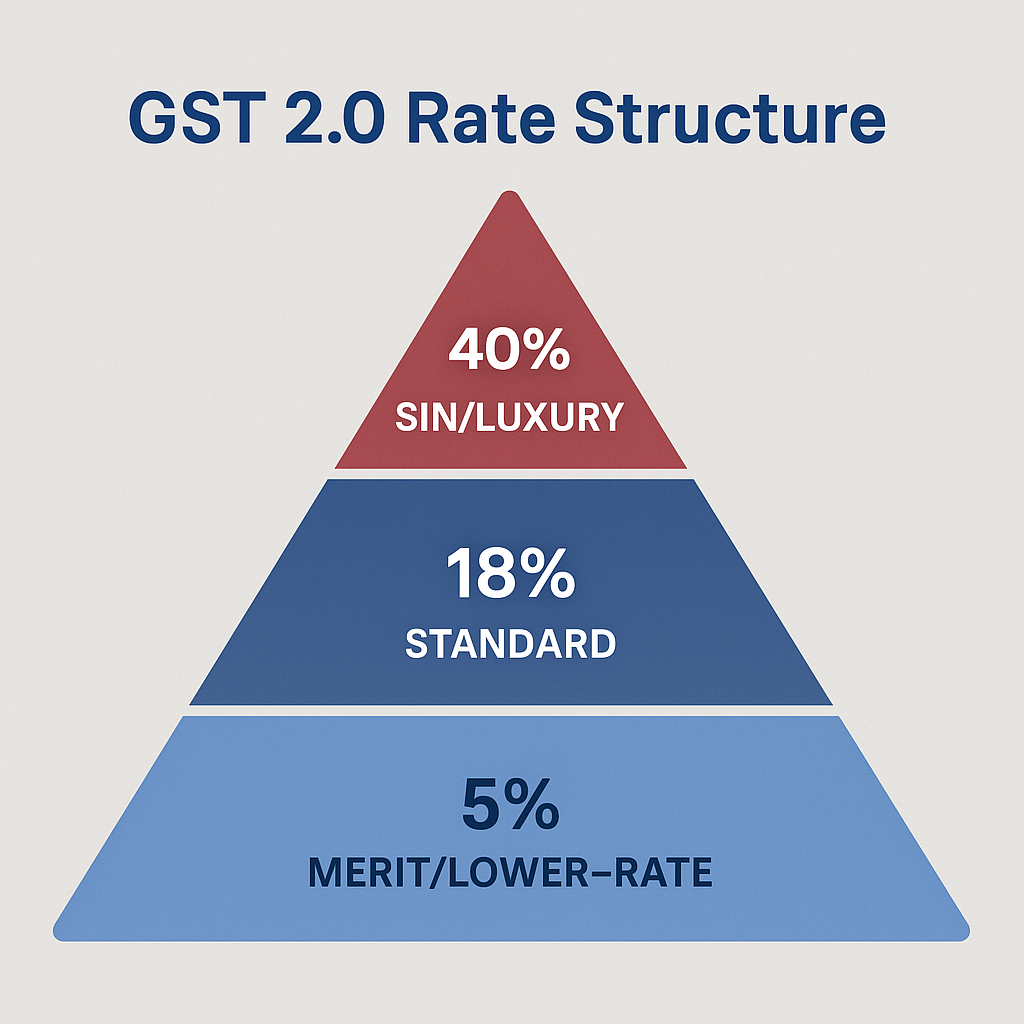 GST 2.0 Landmark Rate Rationalisation: Decisions of 3rd September 2025